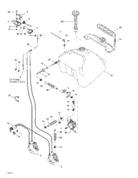 2000 Ski-Doo Formula Deluxe 380/500 Fuel System | Fox Powersports Parts