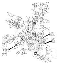 Tecumseh Power Company H25-25000F 25000F-H25 Engine Parts List #1 ...