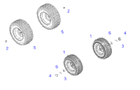 Troy-Bilt 13CC26JD011 TB30R (2018) Wheels | Shank's Lawn Troy-Bilt