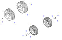 Troy-Bilt 13A726JD023 TB30R (2020) Wheels | Shank's Lawn Troy-Bilt