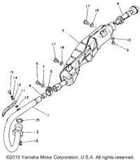 1986 Yamaha MOTO-4 (YFM225S) Exhaust | Yamaha Sports Plaza
