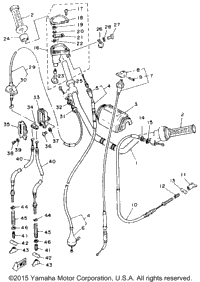 1986 Yamaha MOTO-4 (YFM225S) Handlebar Cable | Yamaha Parts Monster