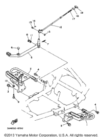 1997 Yamaha KODIAK 4WD (YFM400FWJ_) Stand Footrest | Yamaha Parts Monster