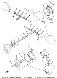 1974 Yamaha DT100A Flasher Light | Babbitts Online