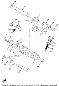1974 Yamaha DT100A Shifter 1 | Babbitt's OEM Parts App