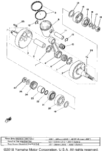 1974 Yamaha DT175A Crank - Piston | Ron Ayers