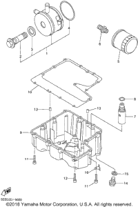 2001 Yamaha YZFR6 (YZFR6N) Oil Cleaner | Babbitts Online