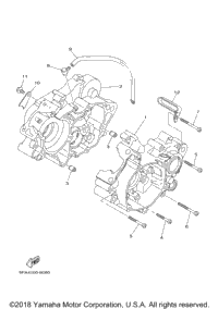 2015 Yamaha YZ85 (YZ85F) Crankcase | MRCycles