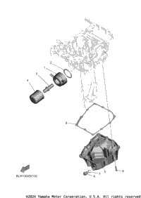 2026 Yamaha MT07 (MT07TCB) Oil Cleaner | Babbitts Online