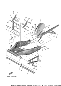 2026 Yamaha MT09 SP (MT09SPTS) Rear Arm | Babbitts Kawasaki Parts House