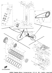 2026 Yamaha YZ250F (YZ250FTL) 3 Maintenance Parts Kit | Yamaha Sports Plaza