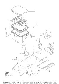 2005 Yamaha RX WARRIOR (RXW10K) Guard Luggage Box | Powersports Discount