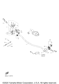2021 Yamaha SIDEWINDER SRX LE (SW1NSRLML) Steering | Flemington Yamaha