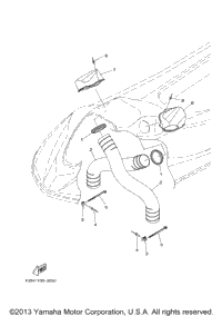 2012 Yamaha VX DELUXE (VX1100BL) Ventilation | Yamaha Sports Plaza
