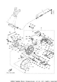 2022 Yamaha JET BLASTER (JB1050X) Control Cable | Yamaha Parts Monster