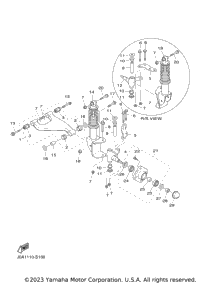 2017 Yamaha Golf Car DRIVE2 (DR2A17) Front Suspension | TNT Golf Car ...