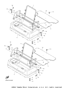 2026 Yamaha Golf Car DRIVE2 CONCIERGE 6 L (DR2E26 PTV6 LI) Body 3 | TNT Golf Car & Motorsports