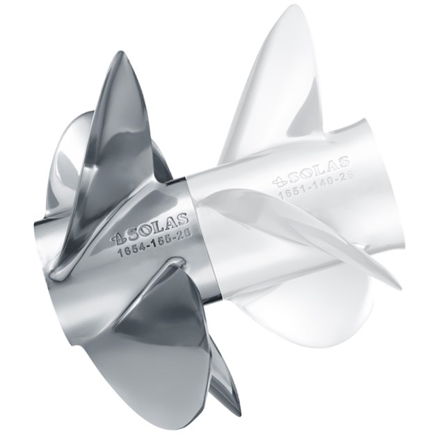 Bravo III Mercury (15.5 x 24") Solas Front Prop 1654-155-24 : Boat ...