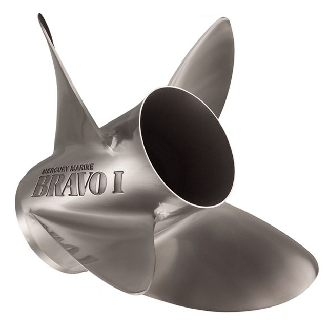 Bravo I Lab Finished (15 1/4 x 23") MERCURY RH Propeller : Boat ...