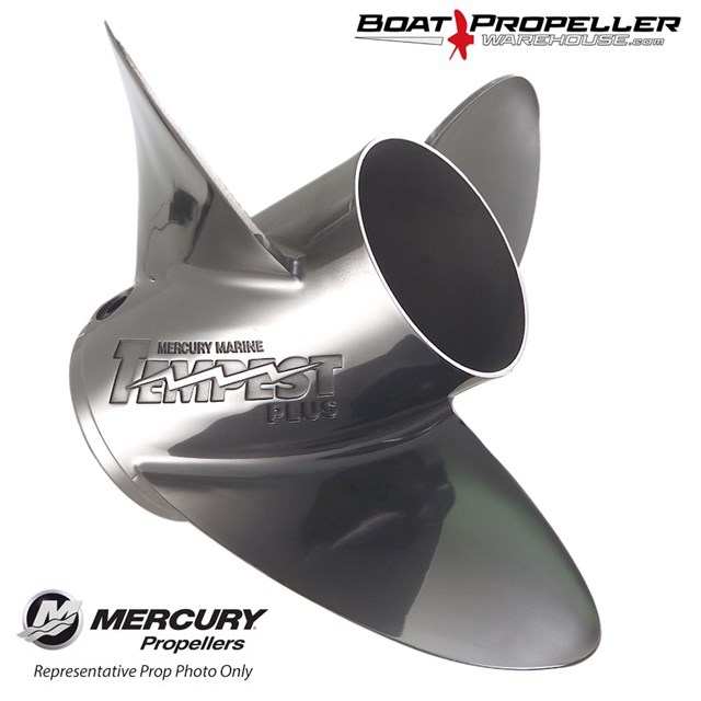Tempest Plus (14.6 x 21") MERCURY RH Propeller, 48-8M0151382 : Boat ...