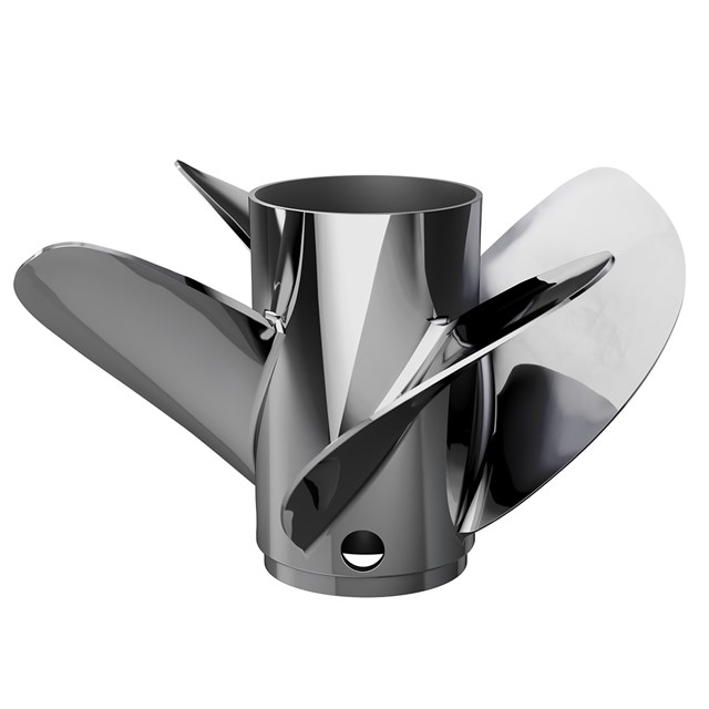 Ventera Pro Finish (15 x 22") MERCURY LH Prop, 48-8M0214727 : Boat ...