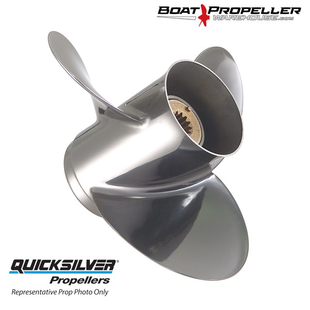Silverado (10 1/4 x 15") QUICKSILVER RH Propeller, QS5170X : Boat ...