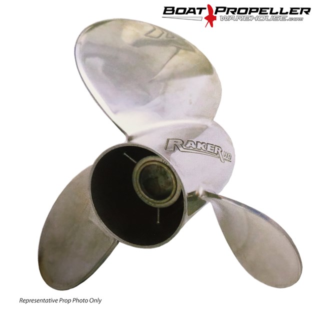 Raker H.O. (14 1/2 x 28") EVINRUDE® JOHNSON® RH Propeller : Boat ...