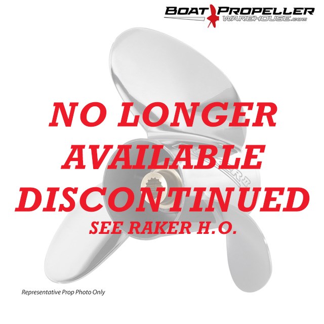 Raker II (14 1/2 x 22") EVINRUDE® JOHNSON® RH Propeller : Boat ...