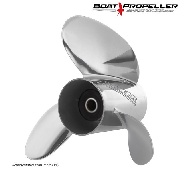 Raker V-4 (13.5 x 24") EVINRUDE® RH Propeller, 763956 : Boat Propeller ...