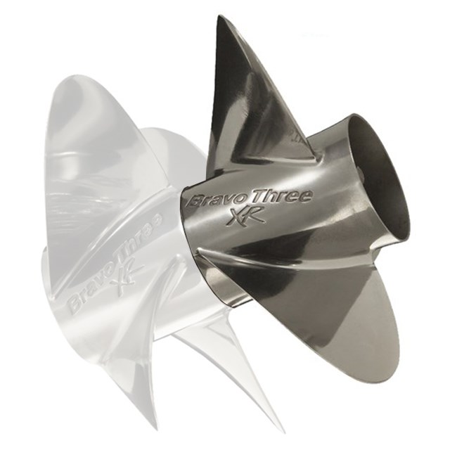 Bravo Three XR Pro Finished (14 1/2 x 27") MERCURY : Boat Propeller ...