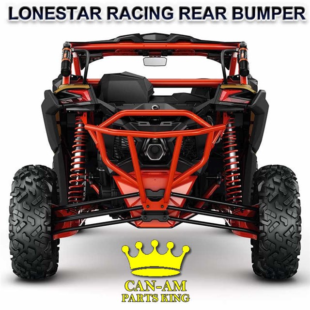 Can-Am Maverick X3 Rear Red Lonestar Racing Bumper : Can-Am Parts King
