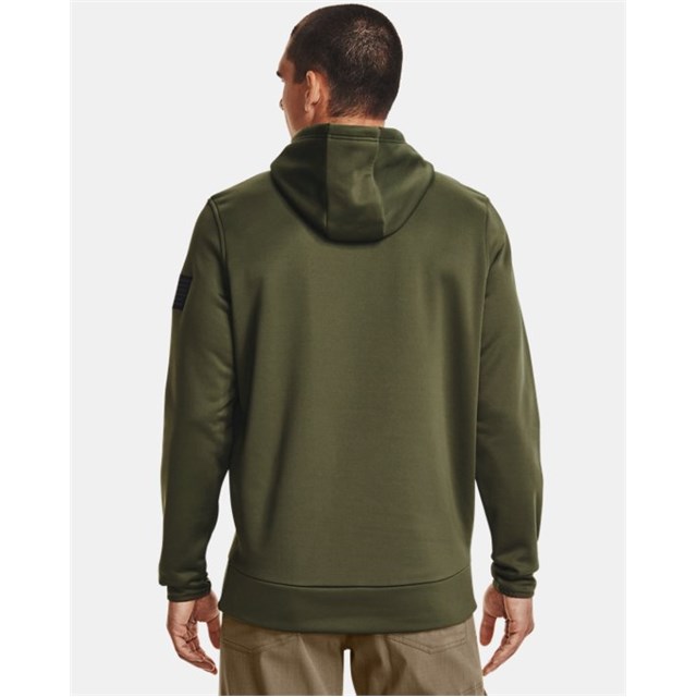 M'S UA FREEDOM EMBOSS HOODIE - MARINE OD GREEN : Cypress Creek Online