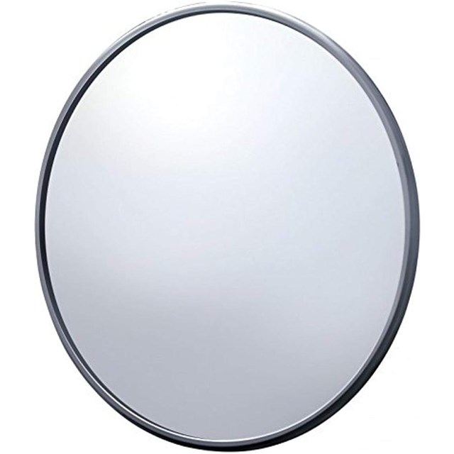 B-258 - Mirror 5 round - Chrome : DCM Classics