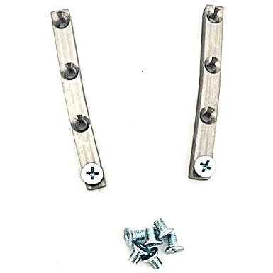 B-372 - Windshield frame connectors (1 pr.) W/ Steel screws : DCM Classics