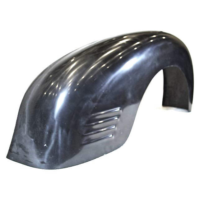 B-379 - 2'' Wider Rear fender Right side Fiberglass 39-47 : DCM Classics