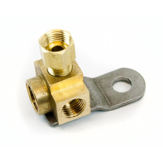 BR-223 Brake line tee fitting (front) : DCM Classics