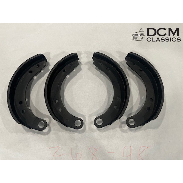 BR-268-48 Rear Brake Shoes 11in. x 2in. : DCM Classics