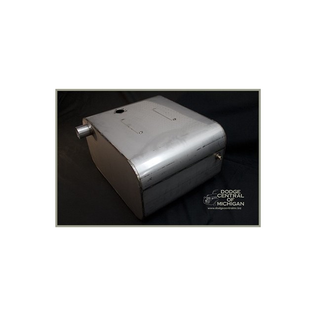 F-537-PW Power Wagon Gas Tank Stainless steel : DCM Classics