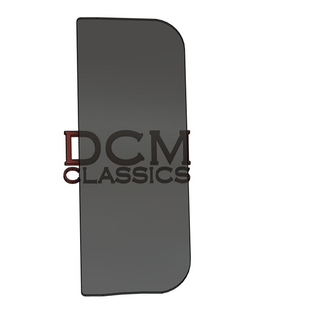 GL-593-5660 Gray Smoked Vent Window Glass : DCM Classics