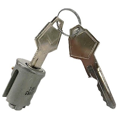LE-110 - Ignition Cylinder & Key : DCM Classics