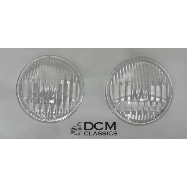 LE-144 - Cowl lamp lens - pair Clear : DCM Classics