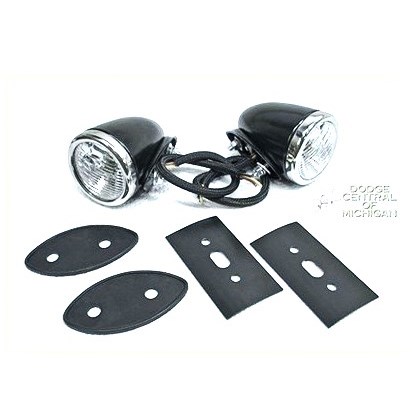 LE-604 SET - Complete Cowl Lamp Set-6 Volt : DCM Classics