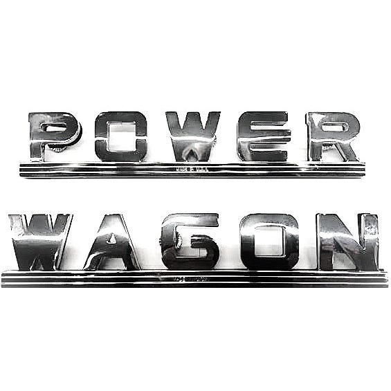 B-229-PW POWER WAGON" Emblem" : DCM Classics