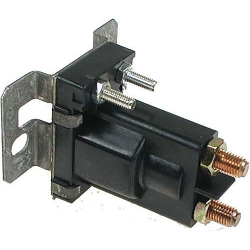 12-Volt 12V, 4 Terminal Solenoid With Silver Contacts. Tower Style ...