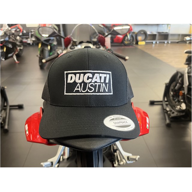 Ducati Austin Black Patch Hat : Ducati Austin