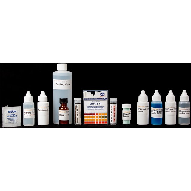 REFILL FOR HAZCLASS® 2 HAZARDOUS MATERIALS HAZMAT TEST KIT : HazChem® LLC